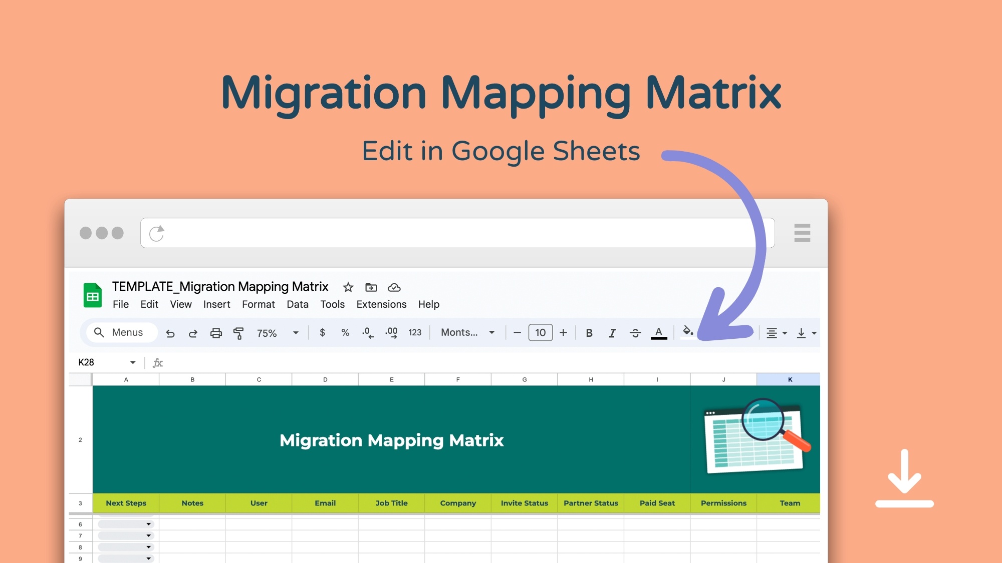 HubSpot Data Migration Mapping Matrix